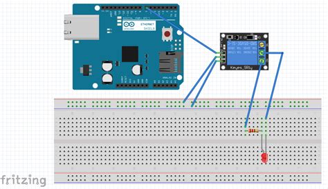 Allumage d une LED à l aide d un relais Français Arduino Forum