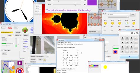 Red Programming Language 0 6 0 Red GUI System