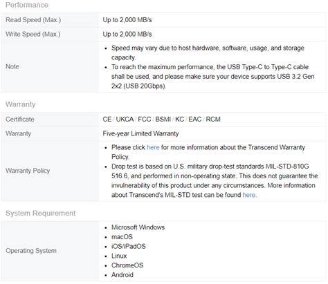Transcend Esd C Tb Tb Tb Usb Gen Portable External Ssd Solid State Drive Shopee