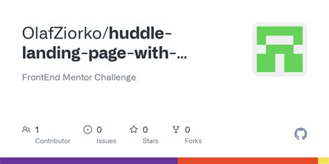 Github Olafziorko Huddle Landing Page With Curved Sections Master Frontend Mentor Challenge