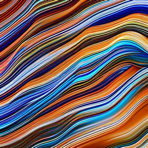 570 Digital Abstract Waves A Futuristic And Abstract Background
