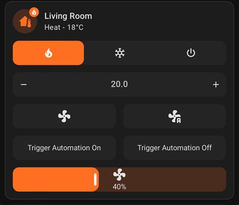 Custom Features For Home Assistant Cards Buttons Dropdowns Selectors Sliders And Spinboxes