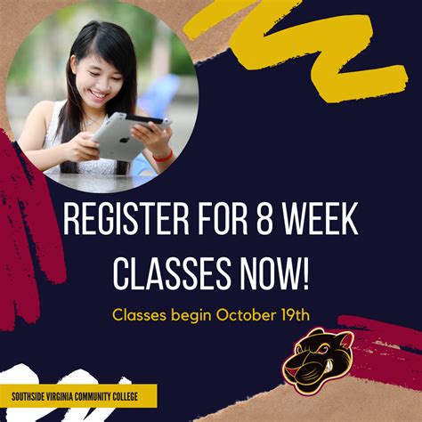 Register For 8 Week Classes Southside Virginia Community College