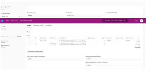 Stock Entry Repack Issues Scanned Batch No Not Used In Serial And Batch Bundle · Issue 36273