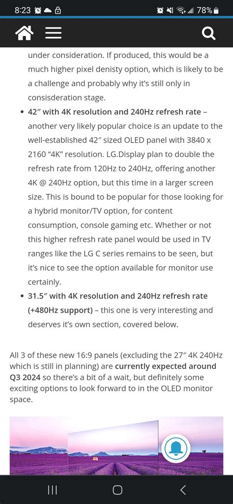 OLED MASTER THREAD Page H Ard Forum