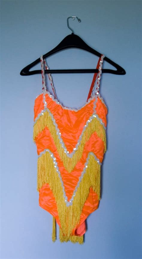 Fringed Acrobat Circus Leotard Costume