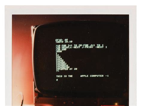 Original Polaroids Of Apple 1 Prototype From Steve Jobs Pitch Demo Hit Auction Block Exclusive