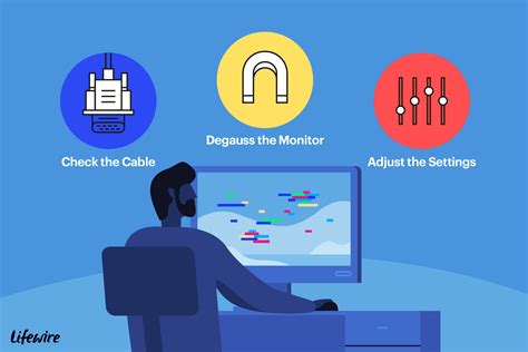 How To Fix Discoloration On A Computer Screen