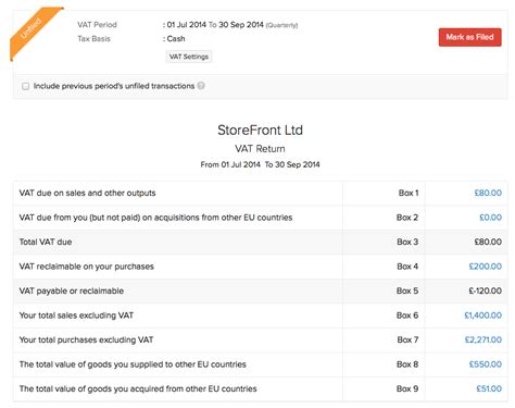 VAT Returns Help Zoho Books
