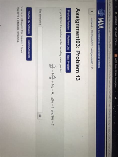 solved f201 maa 13 assignment03 problem 13 dt2 you have 5
