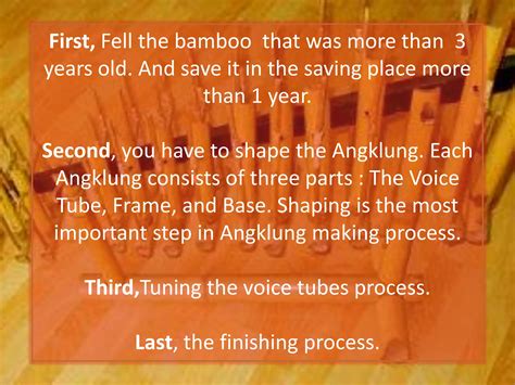 Angklung Is The Music Instrument Pptx