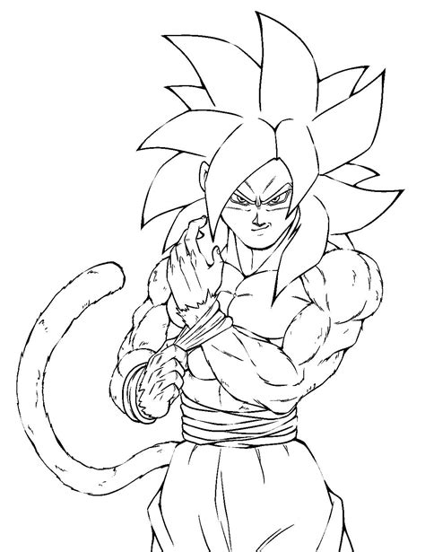 How To Draw Goku Ssj4
