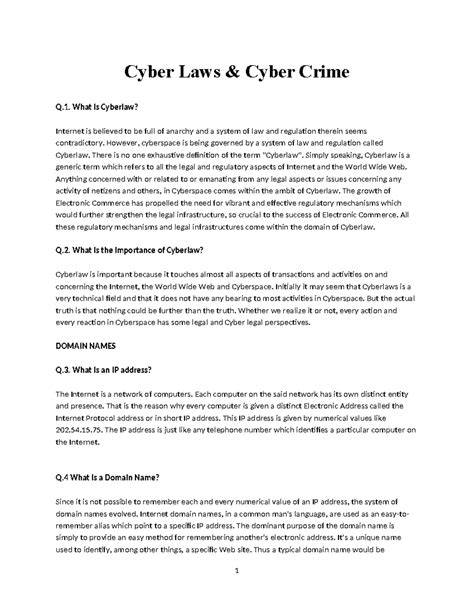 Cyber Laws Key Sections Of The Document Preamble The Acm Code Emphasizes The Commitment