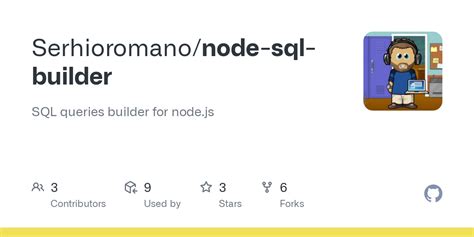 Github Serhioromano Node Sql Builder Sql Queries Builder For Node Js