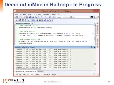 High Performance Predictive Analytics In R And Hadoop Ppt