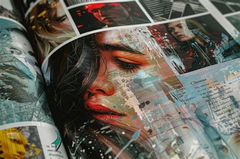 Developing Magazine Layouts Ar Generative Ai Premium Ai Generated Image