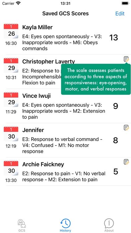 Glasgow Coma Scale Calc By Do Tri