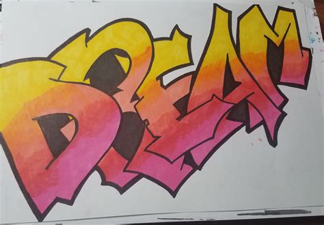 Colorful Graffiti Letters