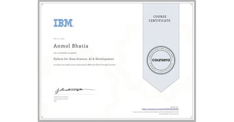 Delighted To Share That Ive Completed Python For Data Science Ai