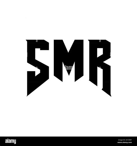 Smr Letter Logo Design For Technology Company Smr Logo Design Black