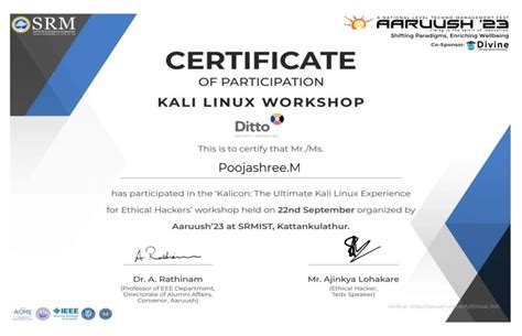 Poojashree M On Linkedin Ethicalhacking Kalilinuxsuccess