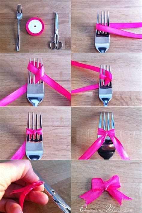 How To Make A Bow Using A Fork Pictures Photos And Images For Facebook Tumblr Pinterest And