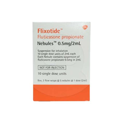 Buy Flixotide 05mg2ml Nebules Online In Qatar View Usage Benefits