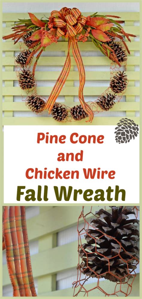 30 Decorative Diys To Make A Pine Cone Wreath Guide Patterns