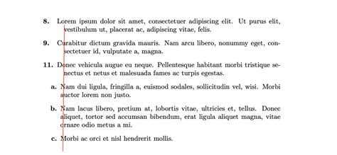 enumerate indentation problem in self defined environment tex