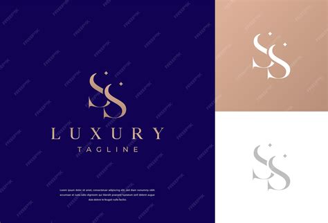 Premium Vector The Beautiful Letter Ss Infinity Monogram In