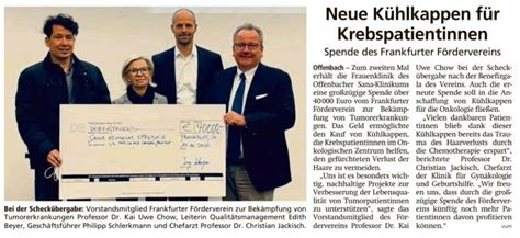 Danke An Alle Die Den Ffbt E V Prof Dr Kai Uwe Chow
