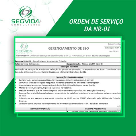Ordem De Serviço De Manutenção Guia Completo Modelo Gratuito Fixacao