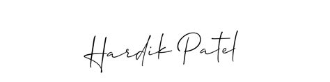 86 Hardik Patel Name Signature Style Ideas Fine Name Signature