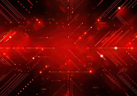 Premium Photo Abstract Red Technology Background Vector Illustration