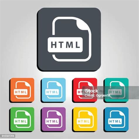 Html 파일 벡터 아이콘 그림 0명에 대한 스톡 벡터 아트 및 기타 이미지 0명 멀티미디어 문서 Istock