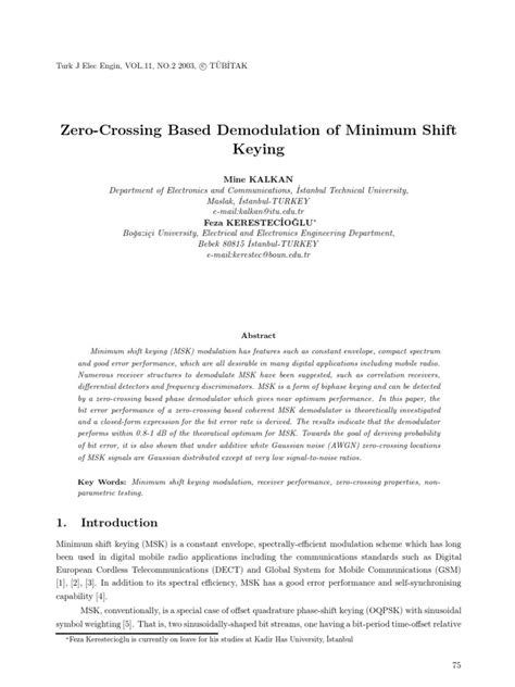 pdf zero crossing based demodulation of minimum shift dokumen tips