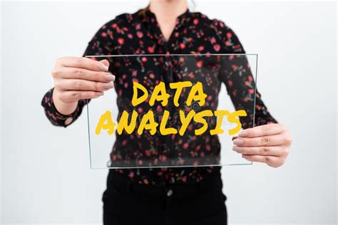 Conceptual Display Data Analysis Business Showcase Business Intelligence And Analytics With A