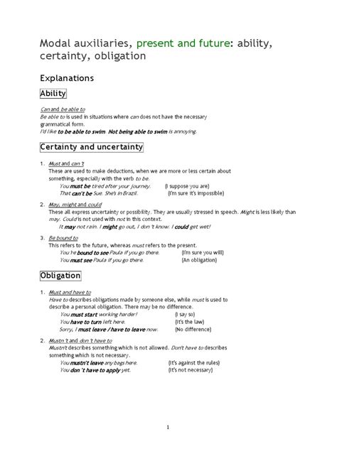 Modal Auxiliaries Pdf
