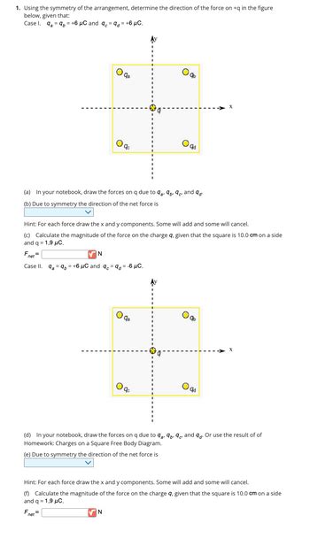 Answered 1 Using The Symmetry Of The Arrangement Determine The