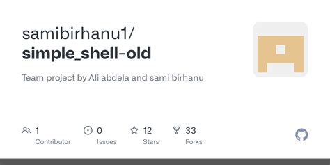 GitHub Samibirhanu Simple Shell Old Team Project By Ali Abdela And Sami Birhanu