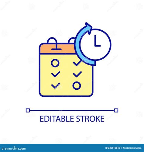 Task Schedule App Ui Kit Vector Illustration 192147748