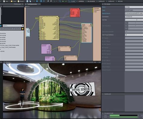 Artstation Virtual Set Unreal Engine Aximmetry Prestige Game