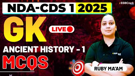 Nda Cds 1 2025 Ancient History Mcq Class 1 Nda Cds 1 2025 Ancient History Mcq Class 1