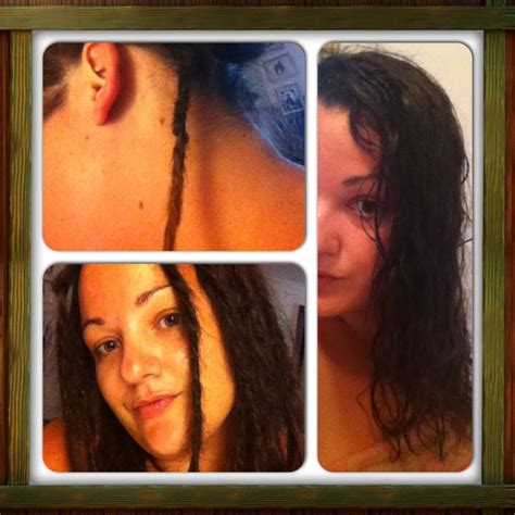 DIY All Natural Dreadlocks Using The Twist N Rip Method No Wax No Product Hair Today Gone