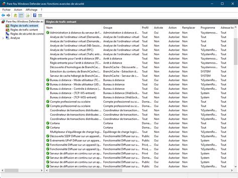 Comment Configurer Le Pare Feu De Windows Windows Server Adkynet