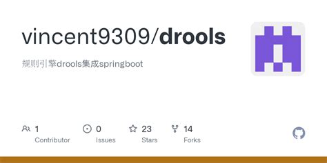 GitHub vincent9309 drools 规则引擎drools集成springboot
