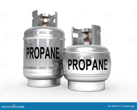 Propane Tanks Stock Illustration Illustration Of Large 16031917