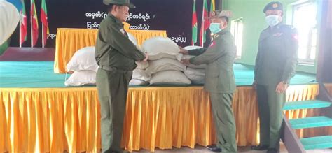 ပန်း တောင်းမြို့နယ်တွင် ဒေသကွပ်ကဲမှု စစ်ဌာနချုပ်ပြည်ဒကစမှူး ဗိုလ်ချုပ