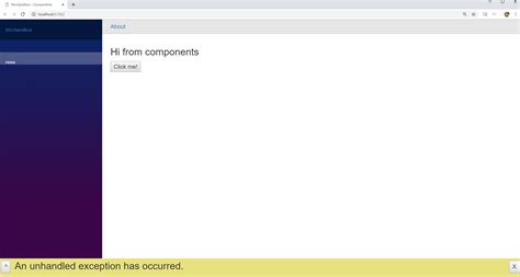 Follow Up Error Handling Improvements Issue Dotnet Aspnetcore GitHub