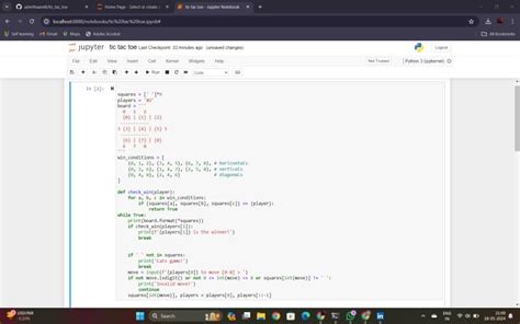 Ashritha Arelli On Linkedin Python Tictactoe